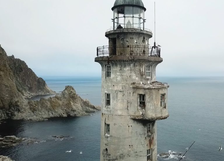 7. Aniva Rock lighthouse, Russia - TheBiteTour.com
