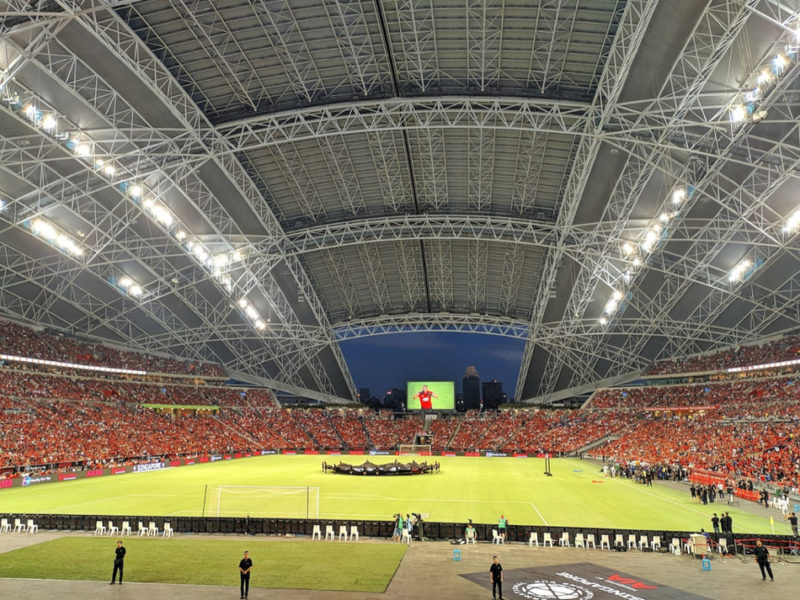 1. Singapore National Stadium - Tanjong Rhu, Singapore - TheBiteTour.com